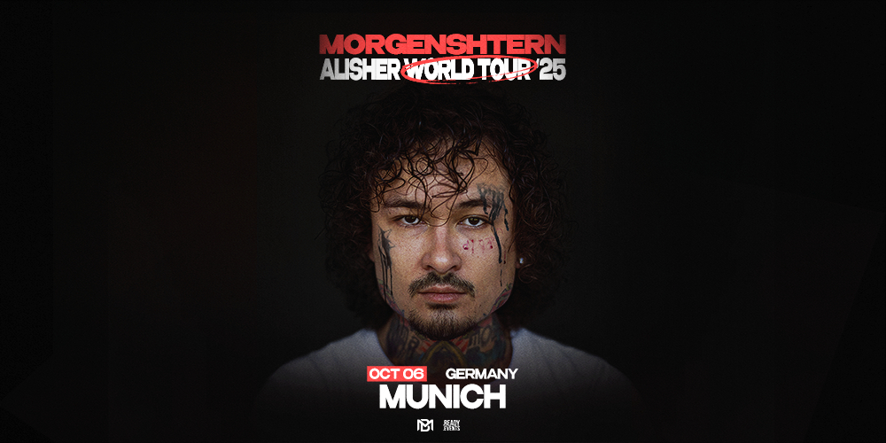 MORGENSHTERN | Munich, 6 October 2025, 20:00 (Monday) - ticketshop.store