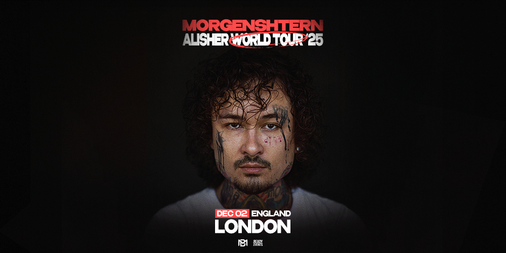 MORGENSHTERN | London, 2 December 2025, 20:00 (Tuesday) - ticketshop.store