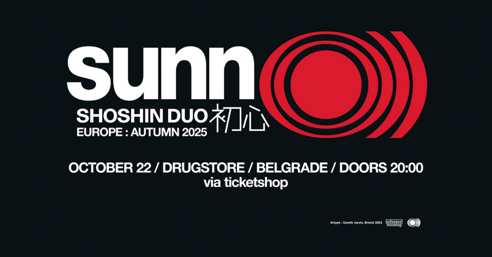 Sunn O))) in Belgrade, 22 October 2025, 21:00 (Wednesday) - ticketshop.store