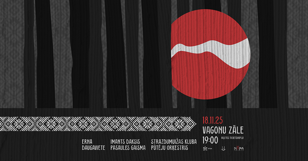 Muzikālais emociju ceļojums Valsts svētkos, 18 novembris 2025, 20:00 (otrdiena) - ticketshop.lv