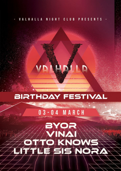 Valhalla Birthday Festival, 3 marts 2023, 23:00 (piektdiena) - 4 marts ...