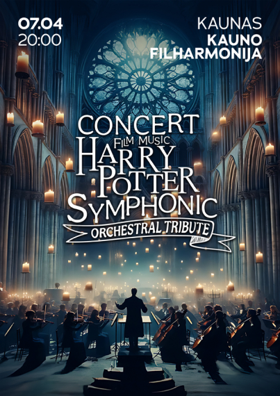 Concert Film Music Harry Potter Symphonic tribute - Kaunas, 7 April ...