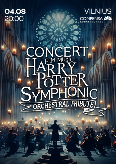Concert Film Music Harry Potter Symphonic tribute - Vilnius, 8 April ...